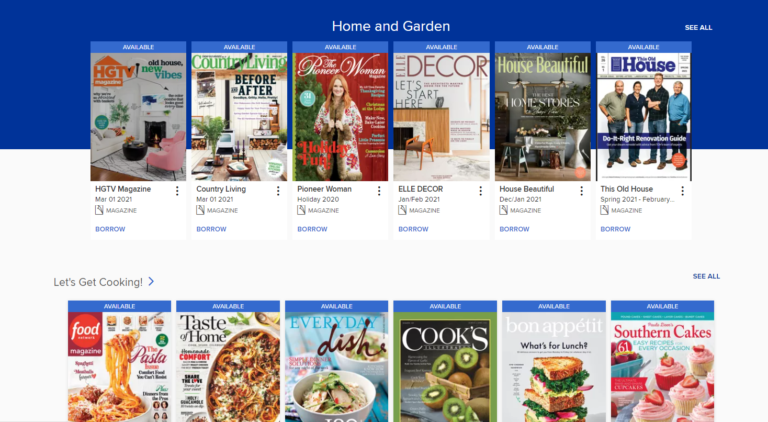 Litchfield Public Library | Digital Magazines Available